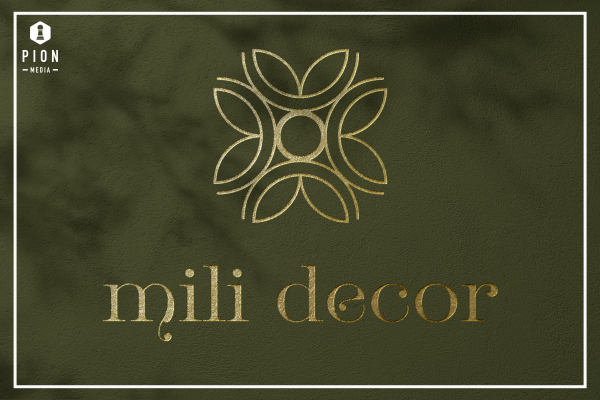 Creare logo Mili Decor – Din pasiune pentru design interior - Pion Media