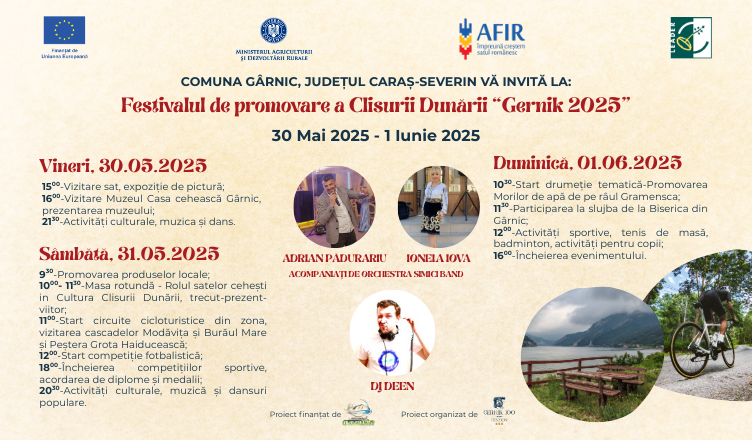 Festivalul GERNIK 2025: trei zile de patrimoniu și identitate locală ...